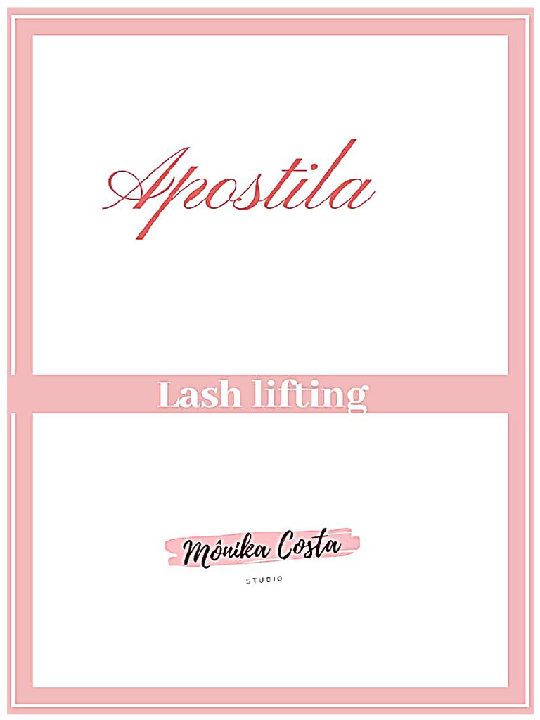 O QUE É LASH LIFTING | PDF