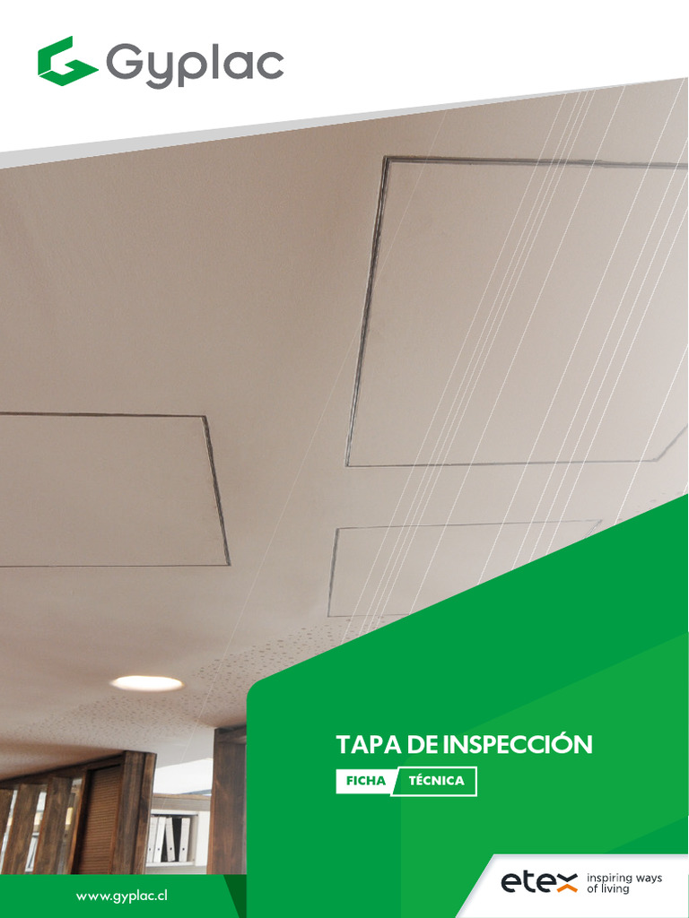 Tapa de Inspección Gyplac 60x60 cm | PDF | Tornillo