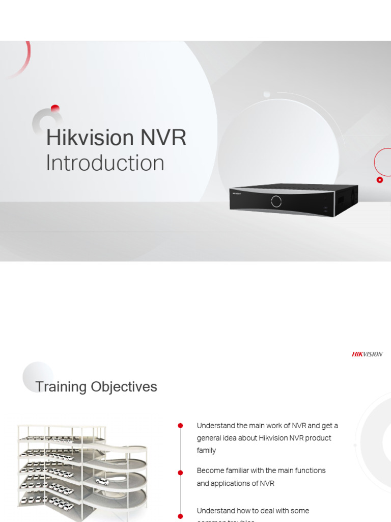 Hikvision NVR Intro V11 | PDF