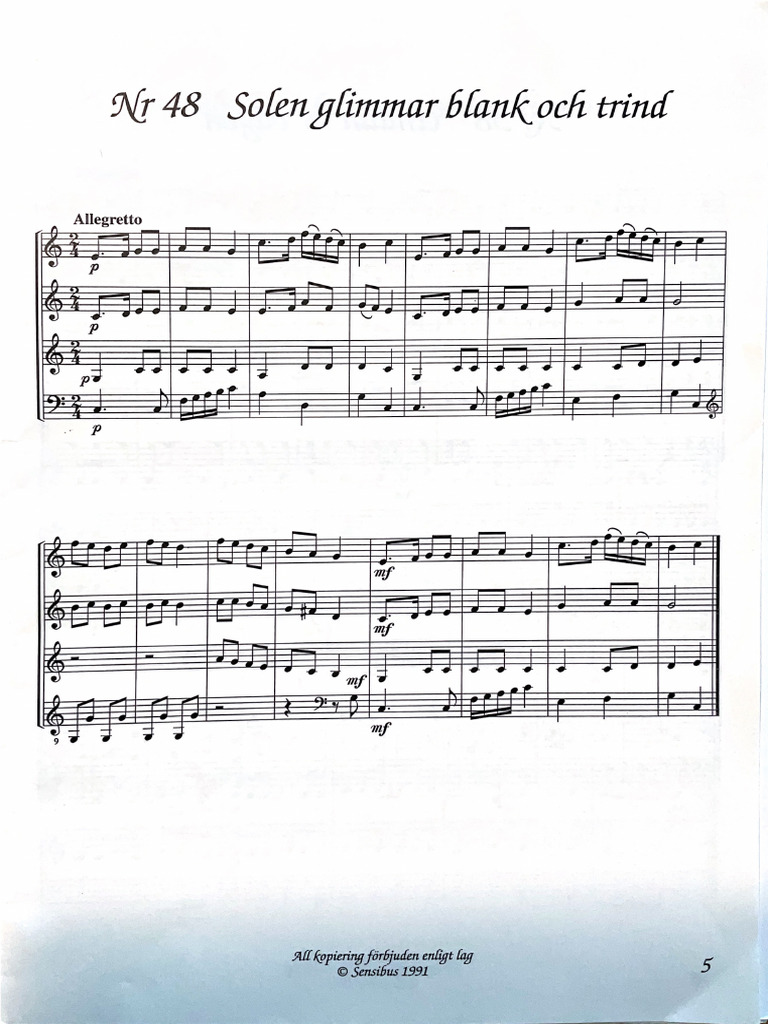 Bellman Epistlar | PDF