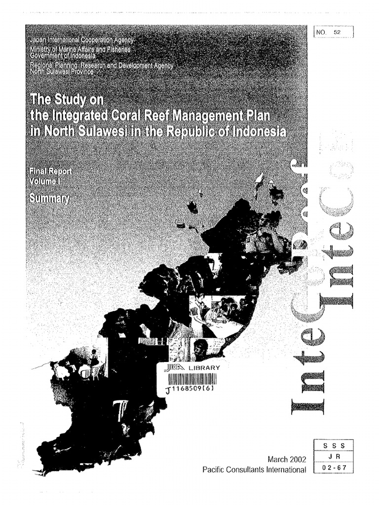 1. JICA North Sulawesi_Vol. 1 | PDF