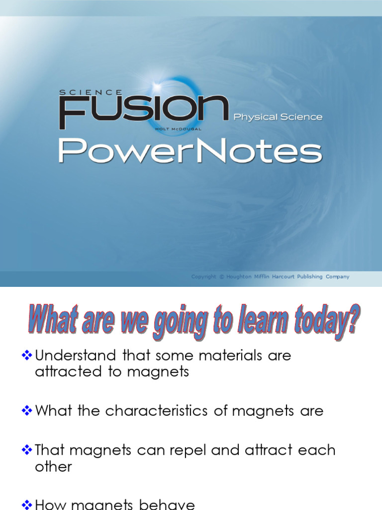 Magnets and Magnetism NOTES | PDF