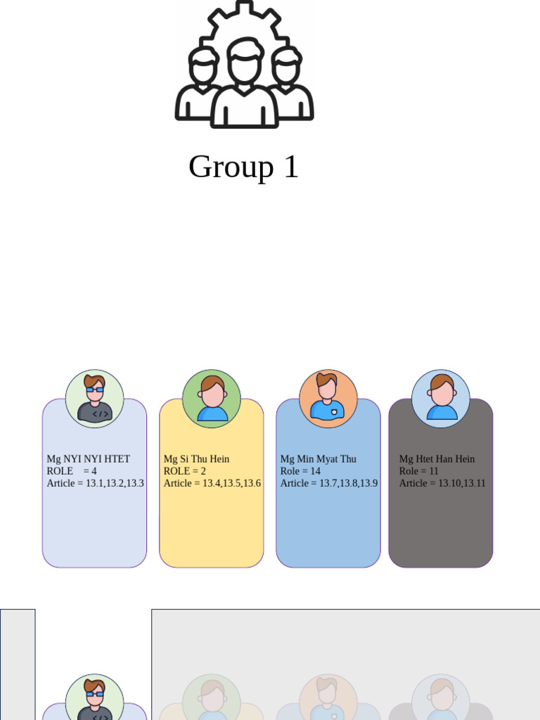 Team 1 Materials | PDF