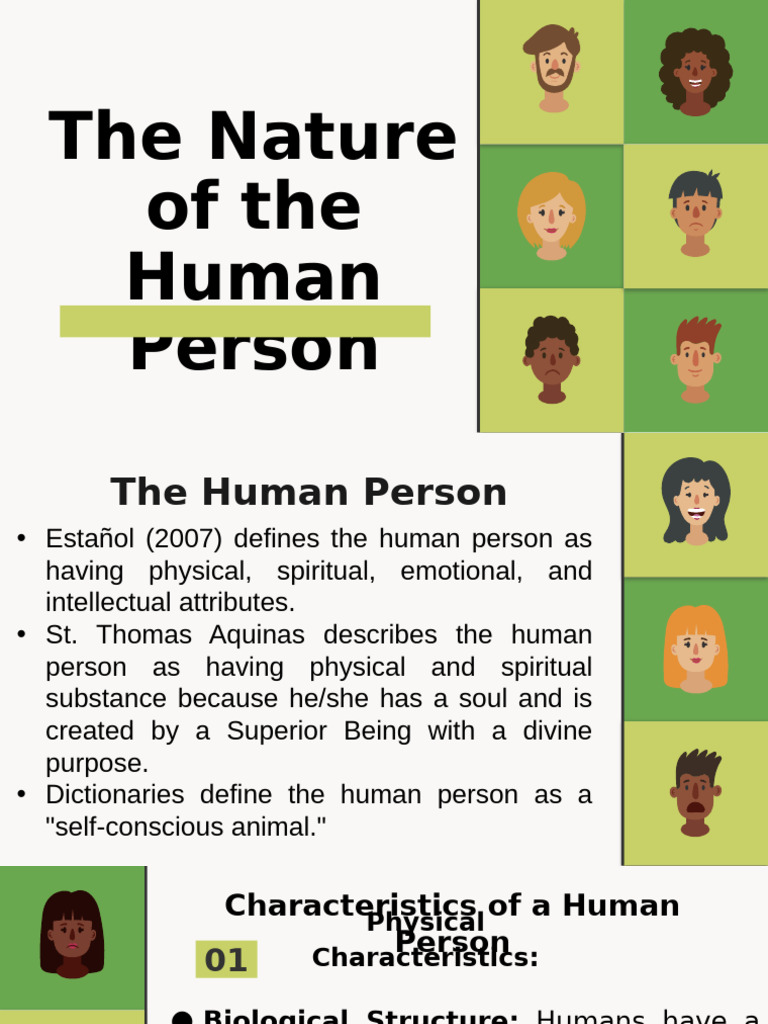 The Nature of The Human Person | PDF