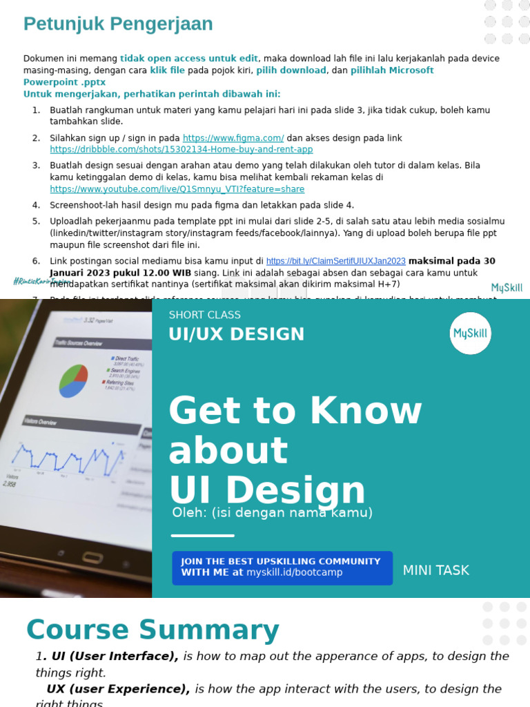 Mini Task Intro To UI Design | PDF