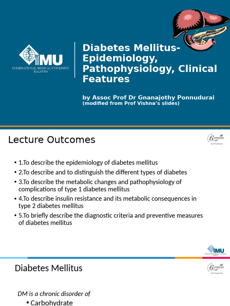 Diabetes Mellitus (Updated Lec Notes - March 2022) | PDF | Diabetes ...