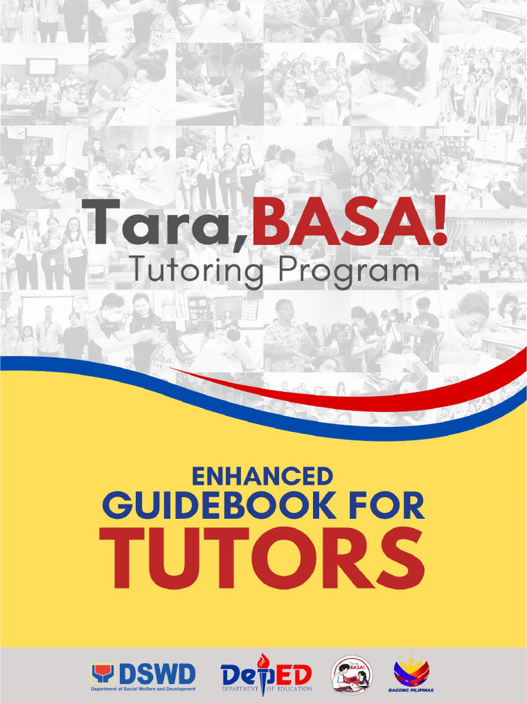 Tara Basa Enhanced Guidebook For Tutors Final Draft PG 1 51 Day 1 5 | PDF