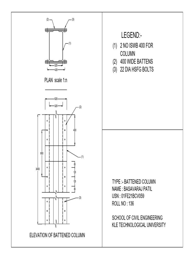 Column Splice | PDF