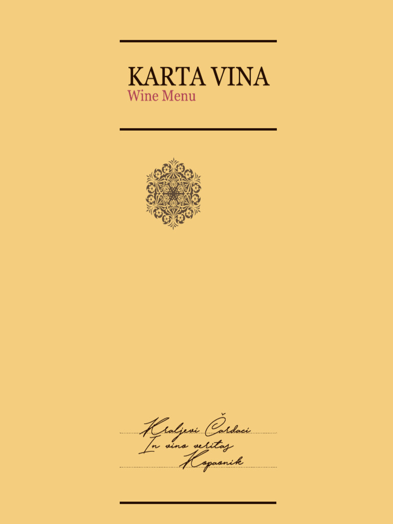 Karta Vina | PDF