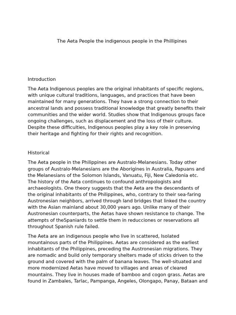 aeta-community | PDF