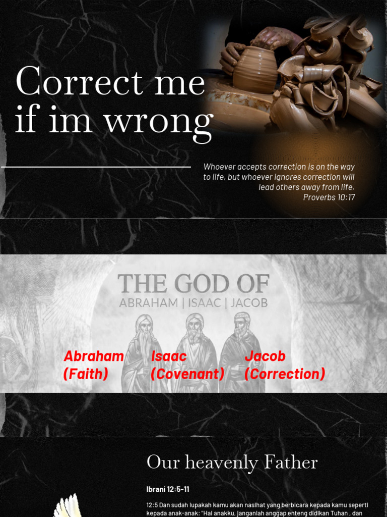 Correct Me If Im Wrong PDF | PDF