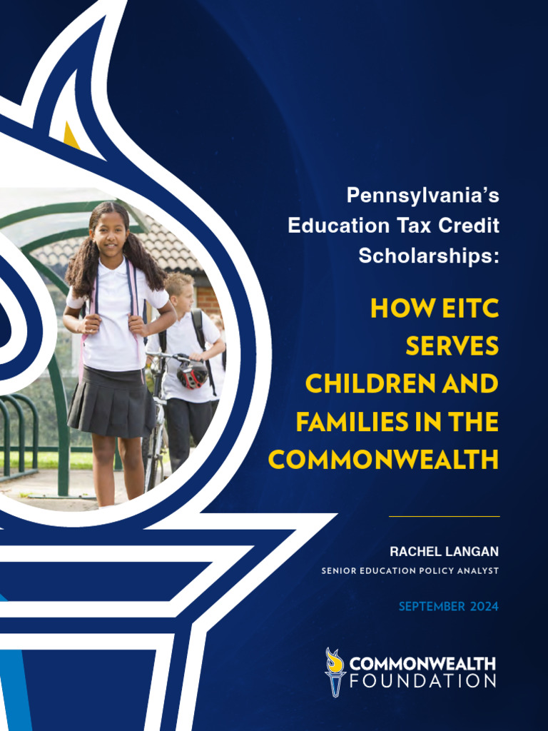 Education Tax Credit Scholarships Paper Sept2024-Digital | PDF | School ...