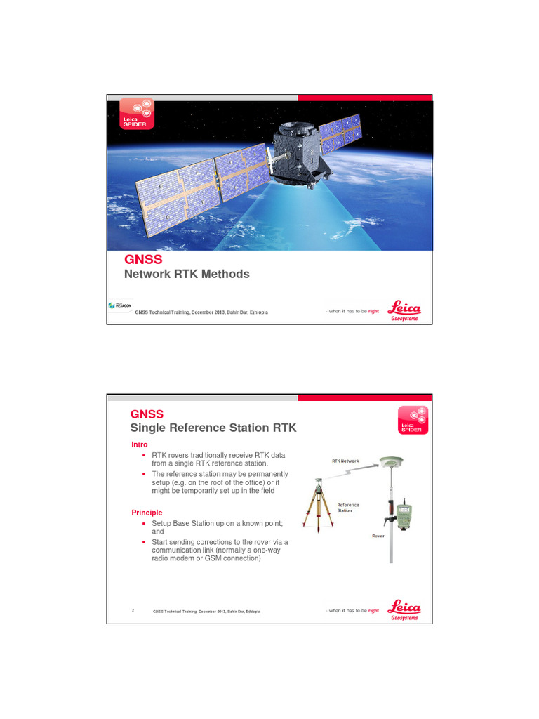06 Network RTK (Compatibility Mode) | PDF