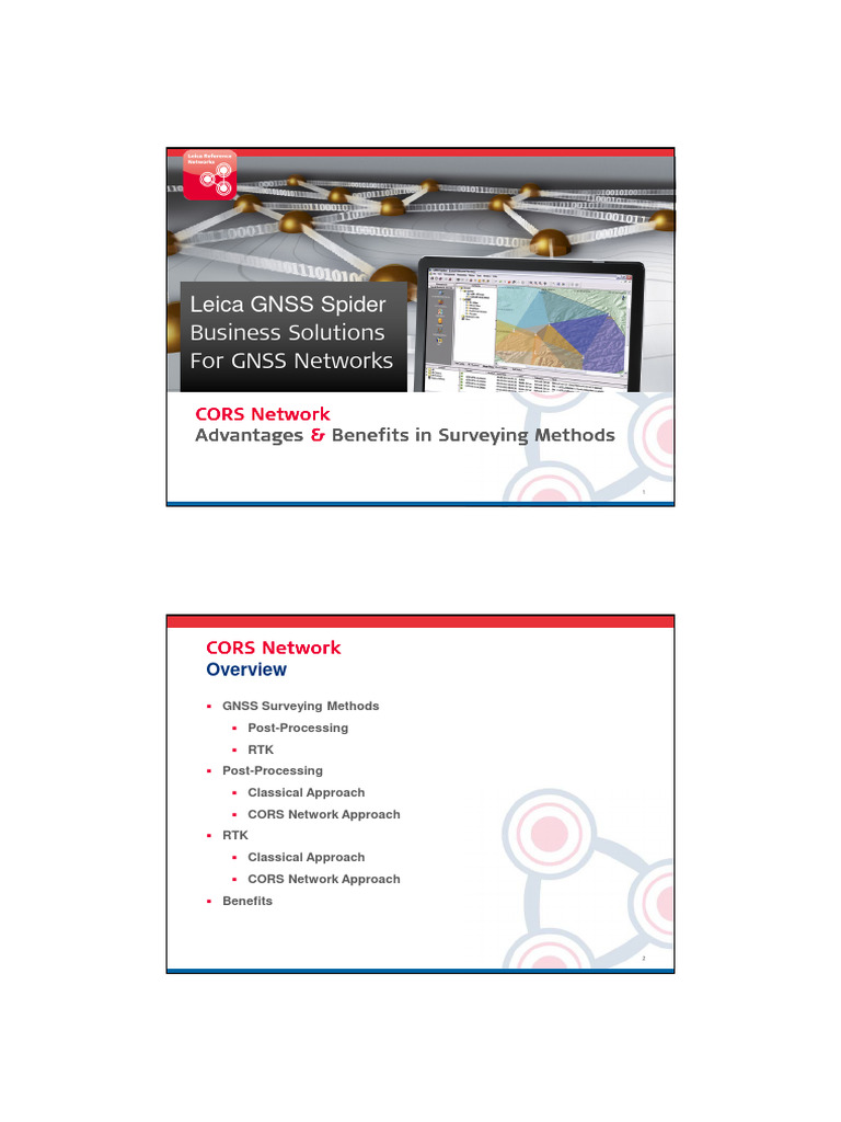 07 GNSS - CORS - Services (Compatibility Mode) | PDF