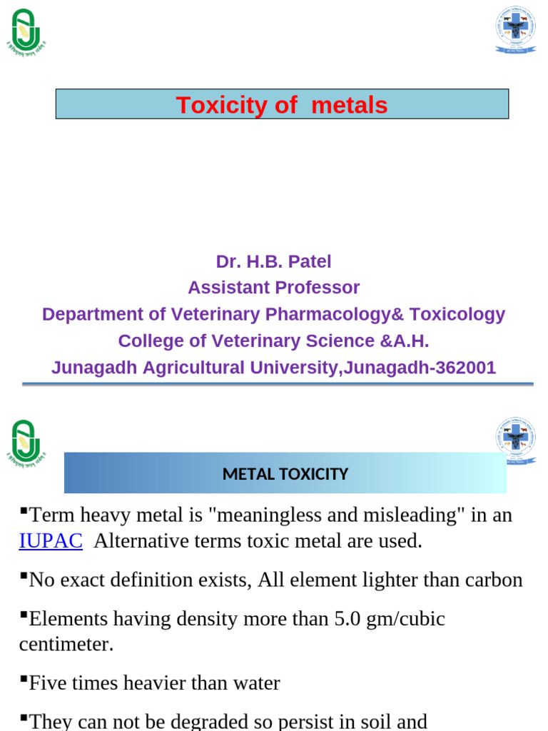 09 Metal Toxicity Arsenic | PDF