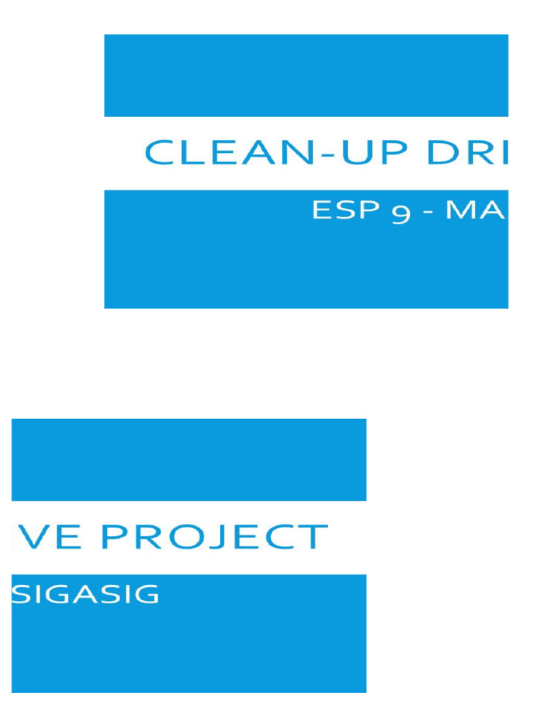 Clean Up | PDF