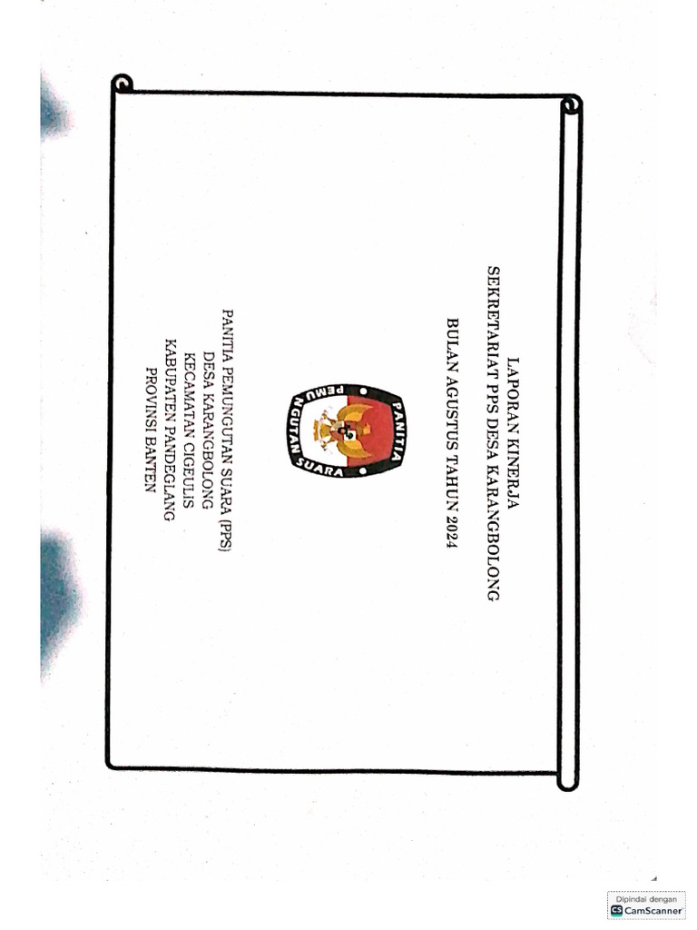 Lapkin Pps BLN Agustus | PDF