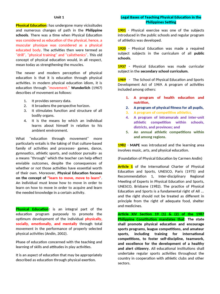Notes BSN 1 | PDF
