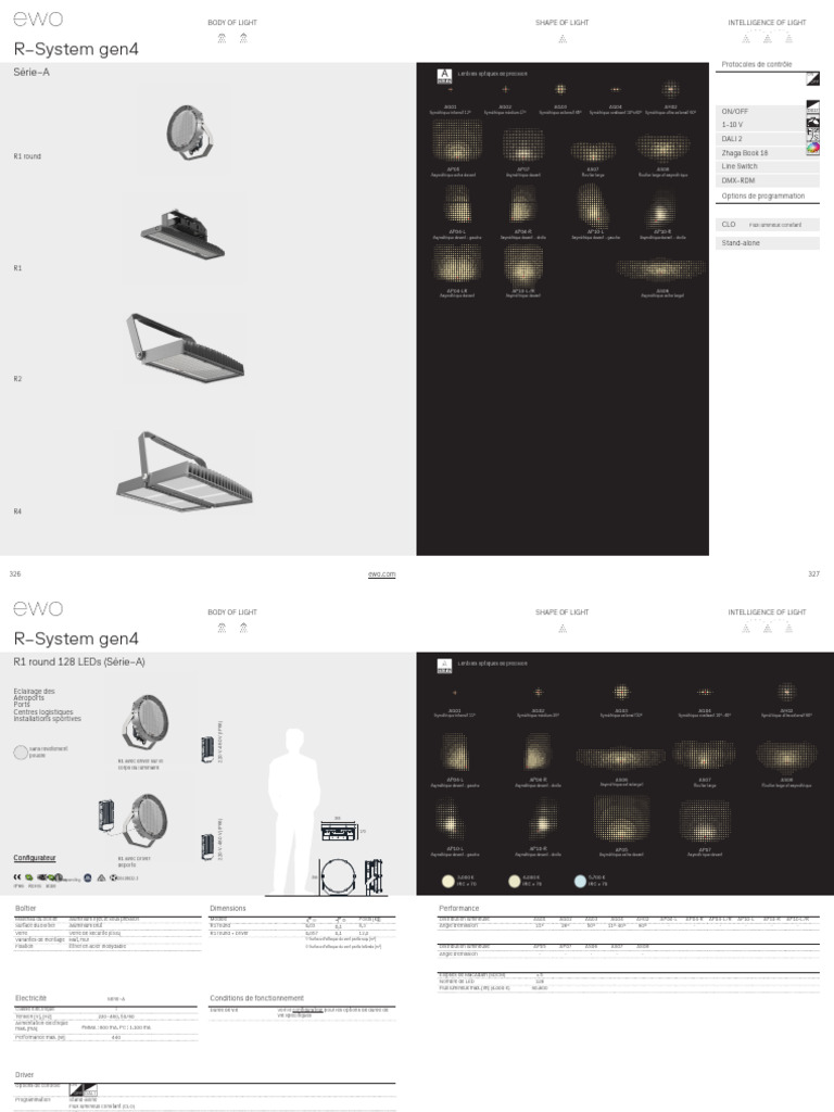 Ewo - R-System Gen4 - Fiche Technique - FR | PDF