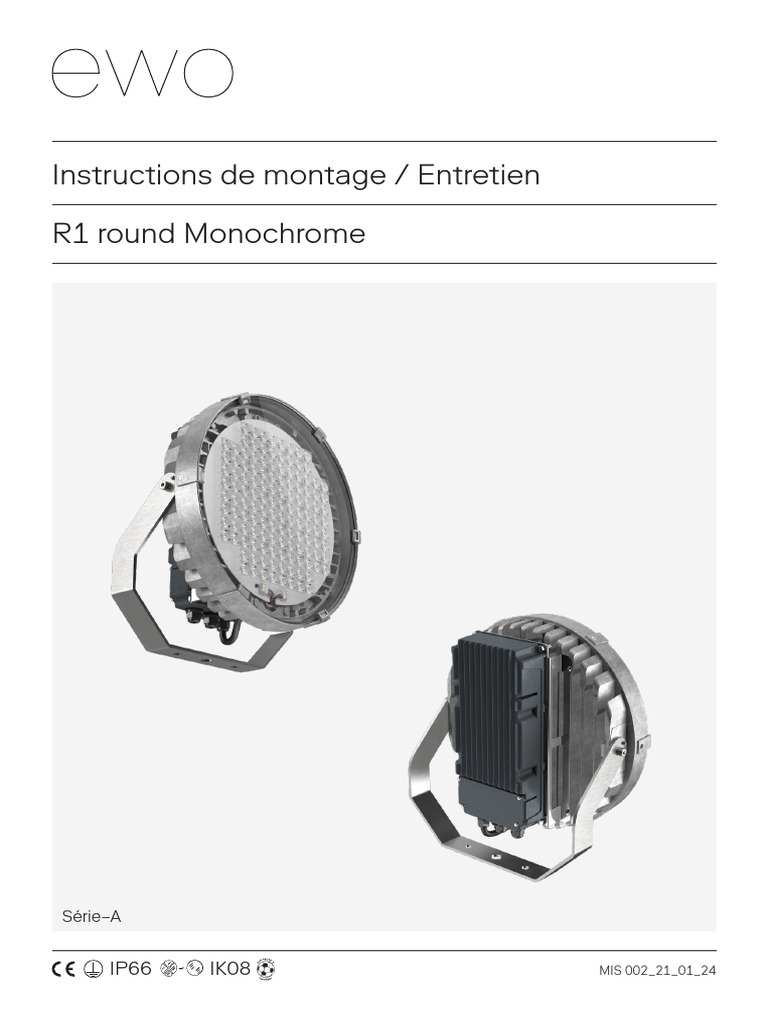 Ewo - R-System Gen4 - r1 Round - Instructions de Montage - FR | PDF