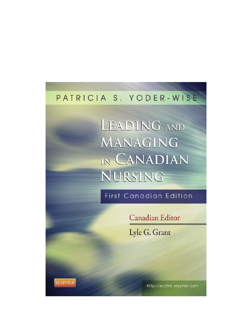 Final ScribdLeading and Managing in Canadian Nursing - E-Book., 978 ...