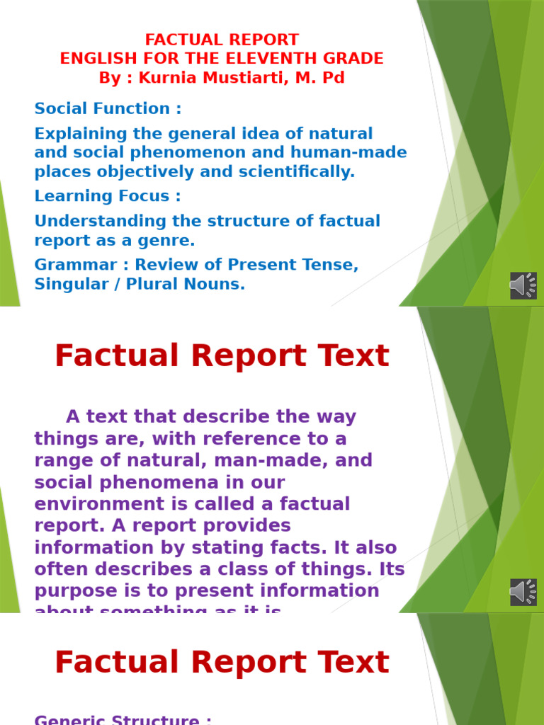Xi - Factual Report | PDF