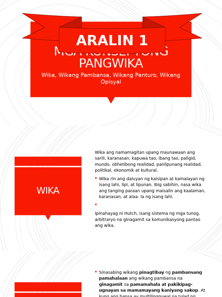 Wika | PDF