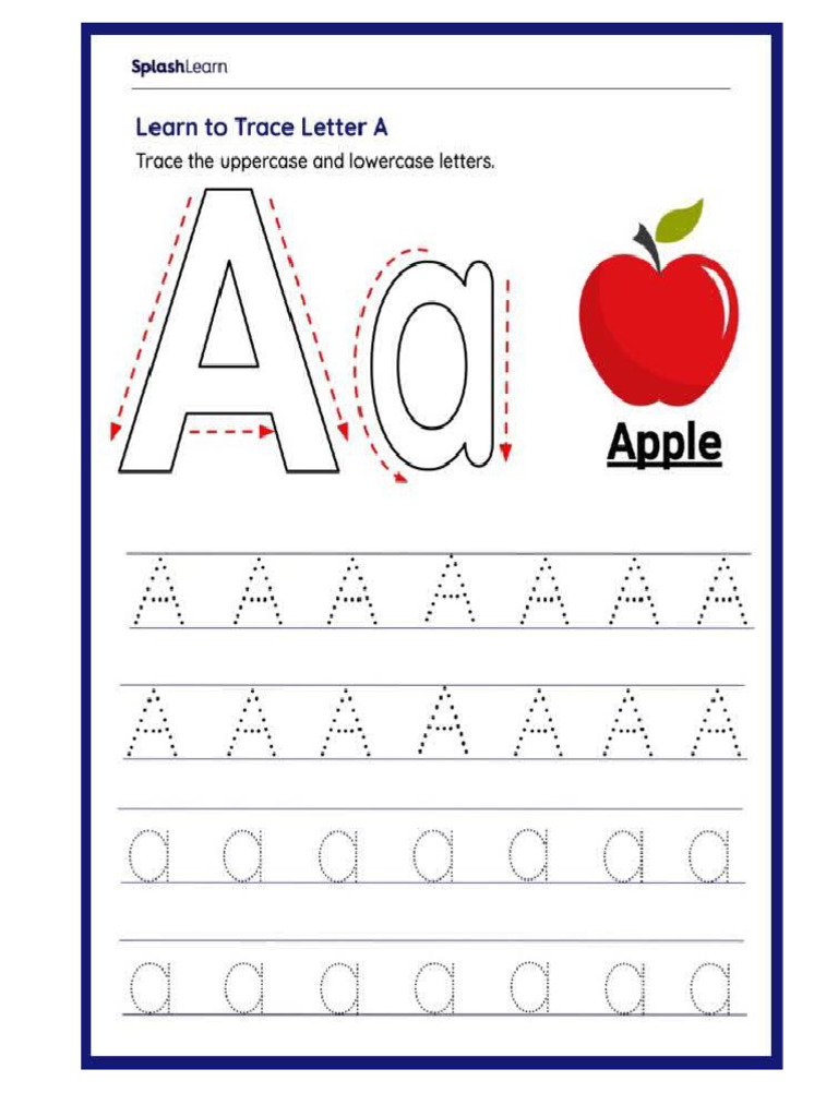 Tracing Letters | PDF