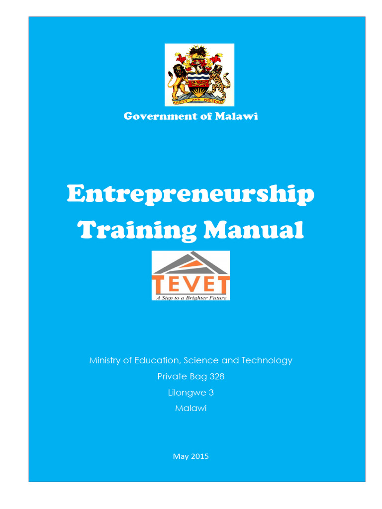 Entrepreneurship. Revised. Handbook | PDF