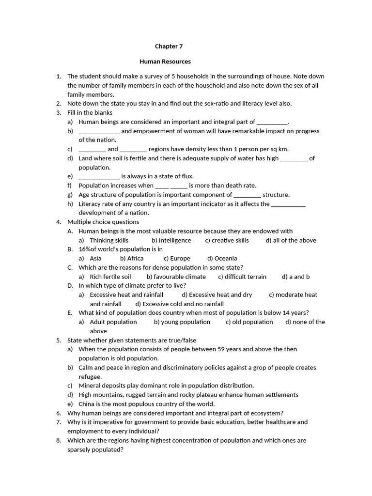 Chapter 7 - 8 (S.ST 8) | PDF