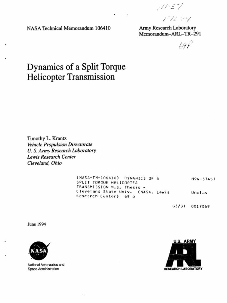 Dynamics of A Split Torque | PDF | Gear | Force