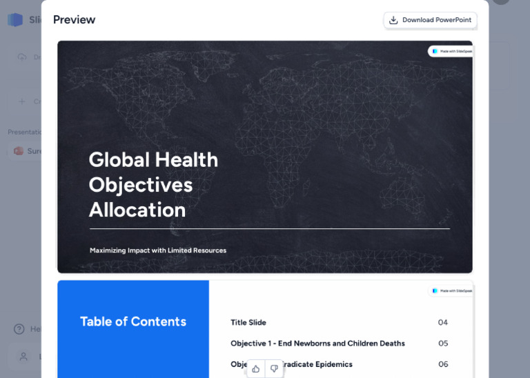 SlideSpeak AI Powered Presentation Insights | PDF