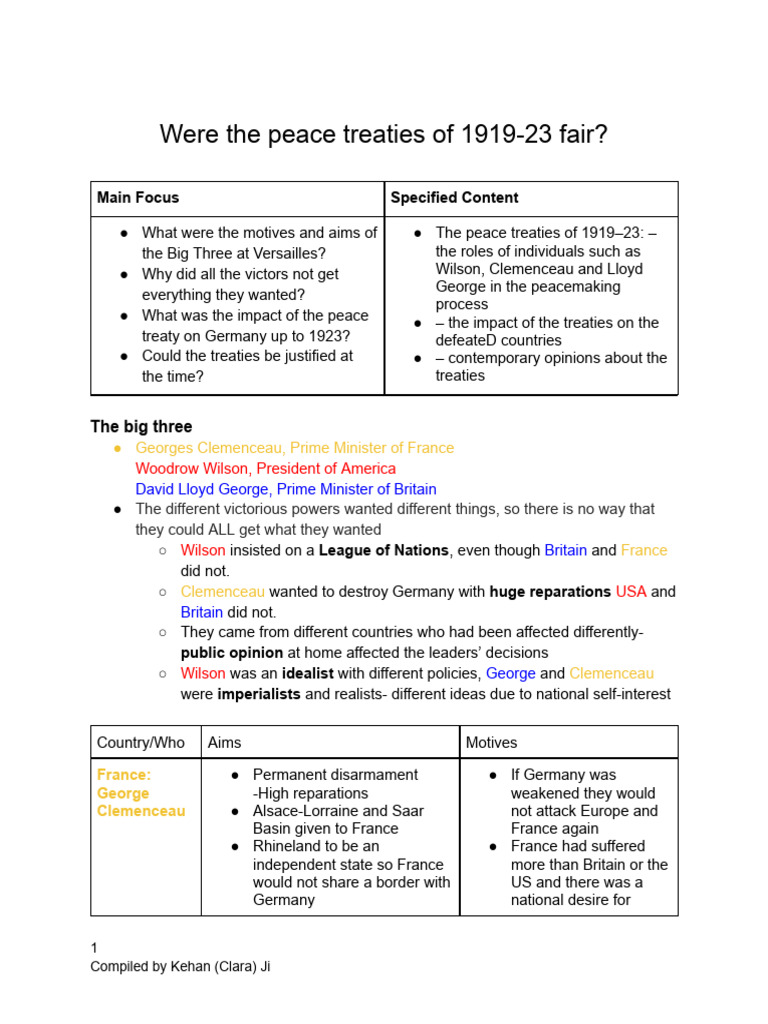 IGCSE Hisoty Notes | PDF