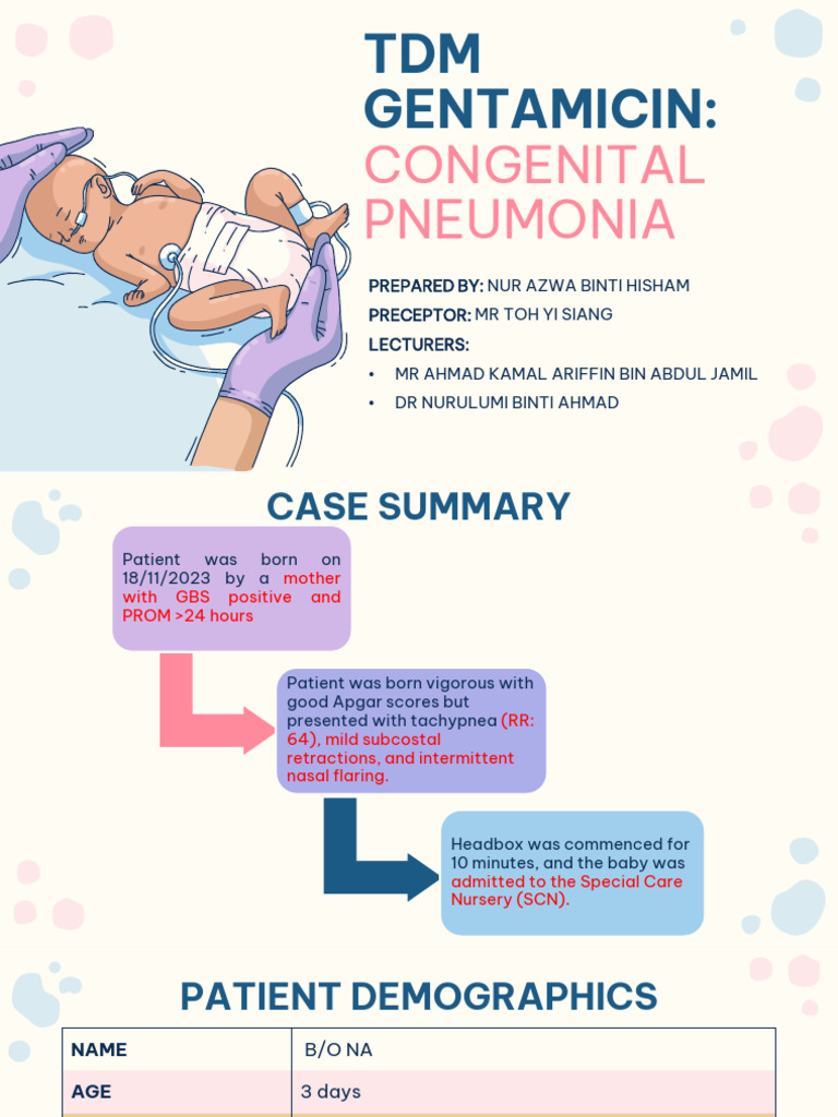 Bo Nur Azura (TDM Gentamicin) | PDF