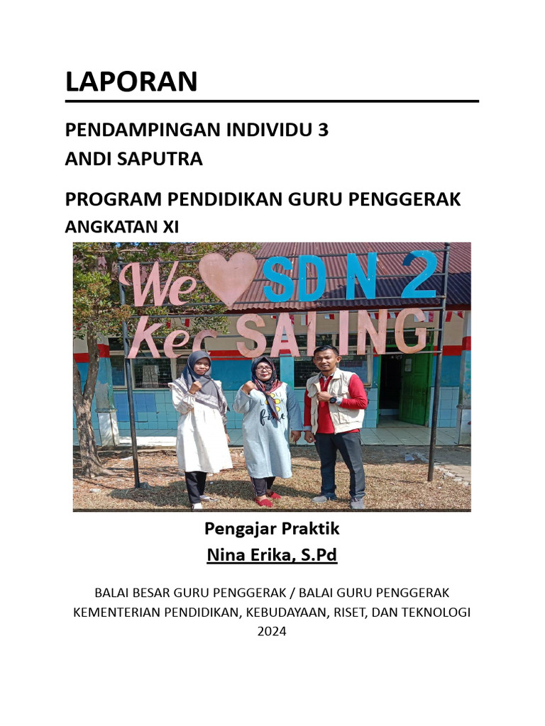 LAPORAN PI 3 Andi Saputra | PDF