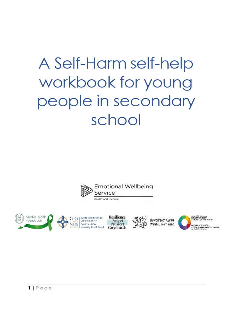 Self - Harm - Workbook - 1726333427 | PDF | Self Harm | Self-Improvement