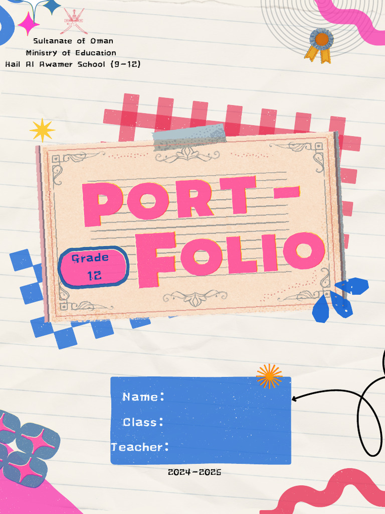 grade 12 portfolio | PDF