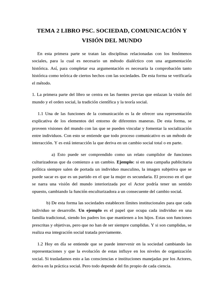 TEMA 2 PSC | PDF