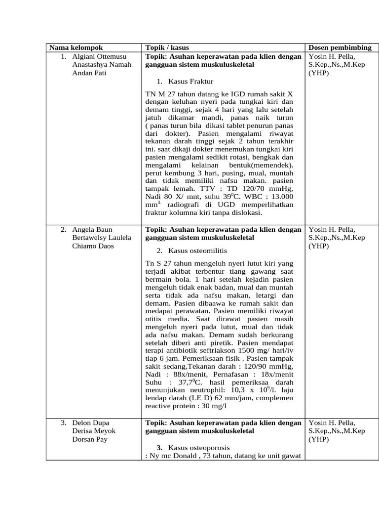 kelompok kep dewasa | PDF