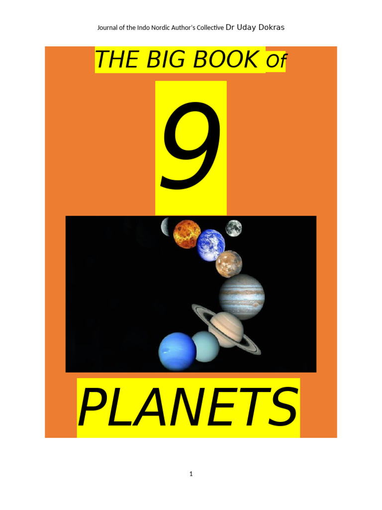 9 Planets Book | PDF | Planets