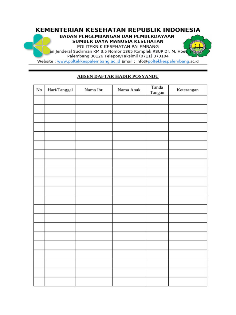 Absen Pkmp....... | PDF