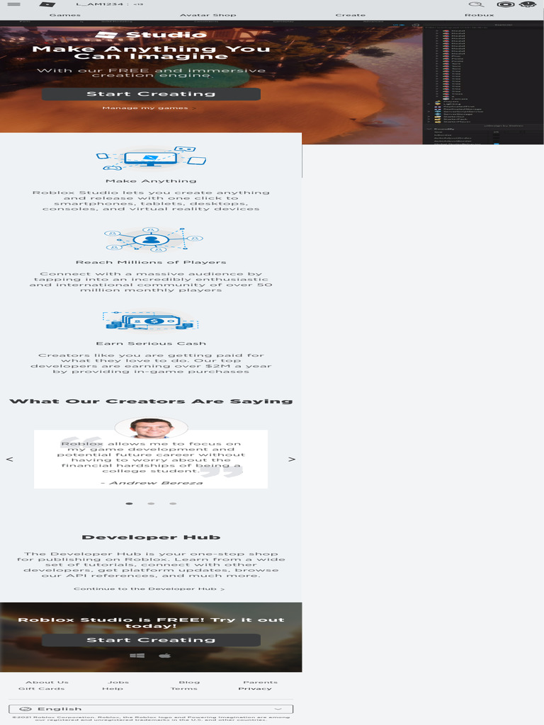 Create - Roblox | PDF