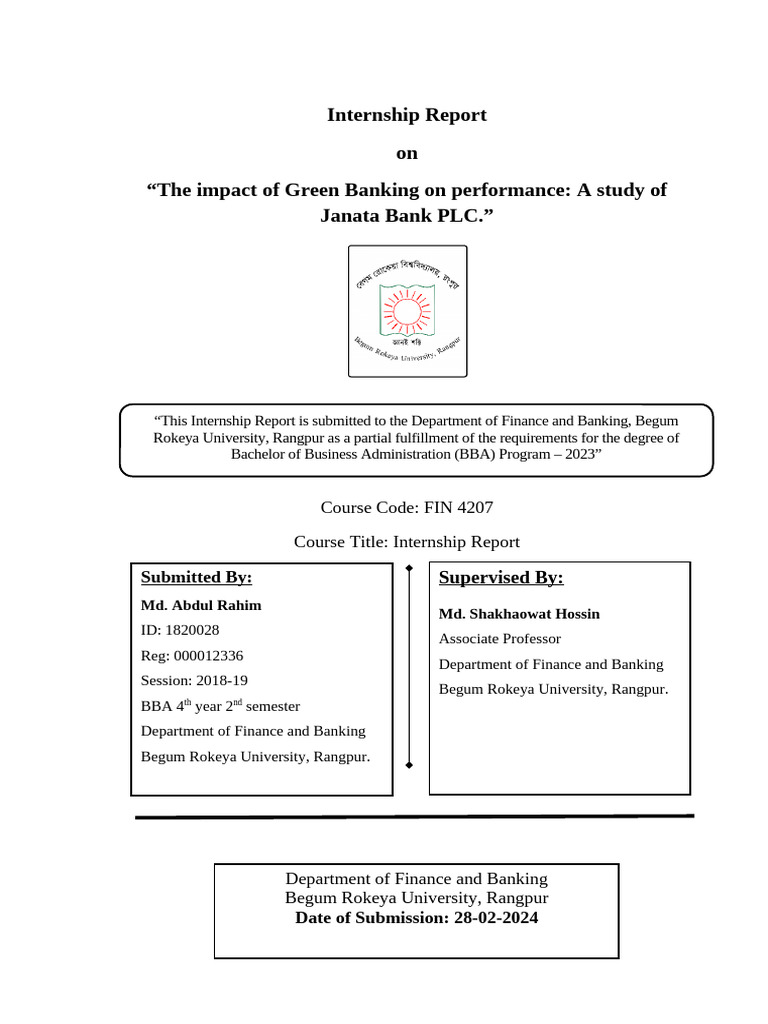 Green - Banking Latest | PDF