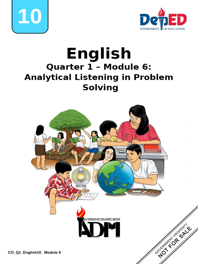 Eng10 Q1M6 Students | PDF