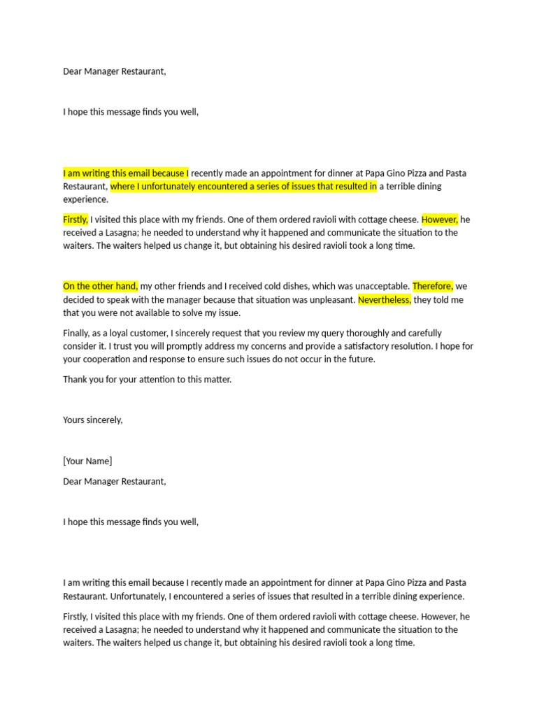 Writing Templates | PDF