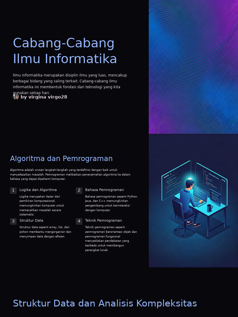 Cabang Cabang Ilmu Informatika | PDF