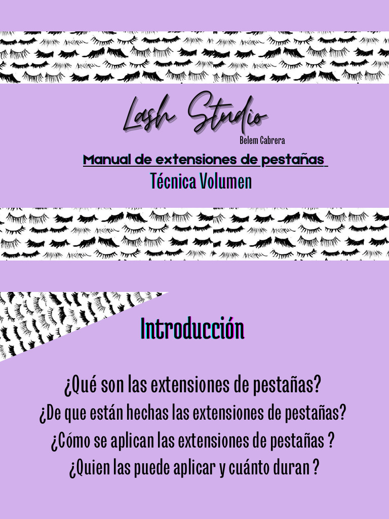 Lash Studio Lash Studio Lash Studio: Manual de Extensiones de Pestañas ...