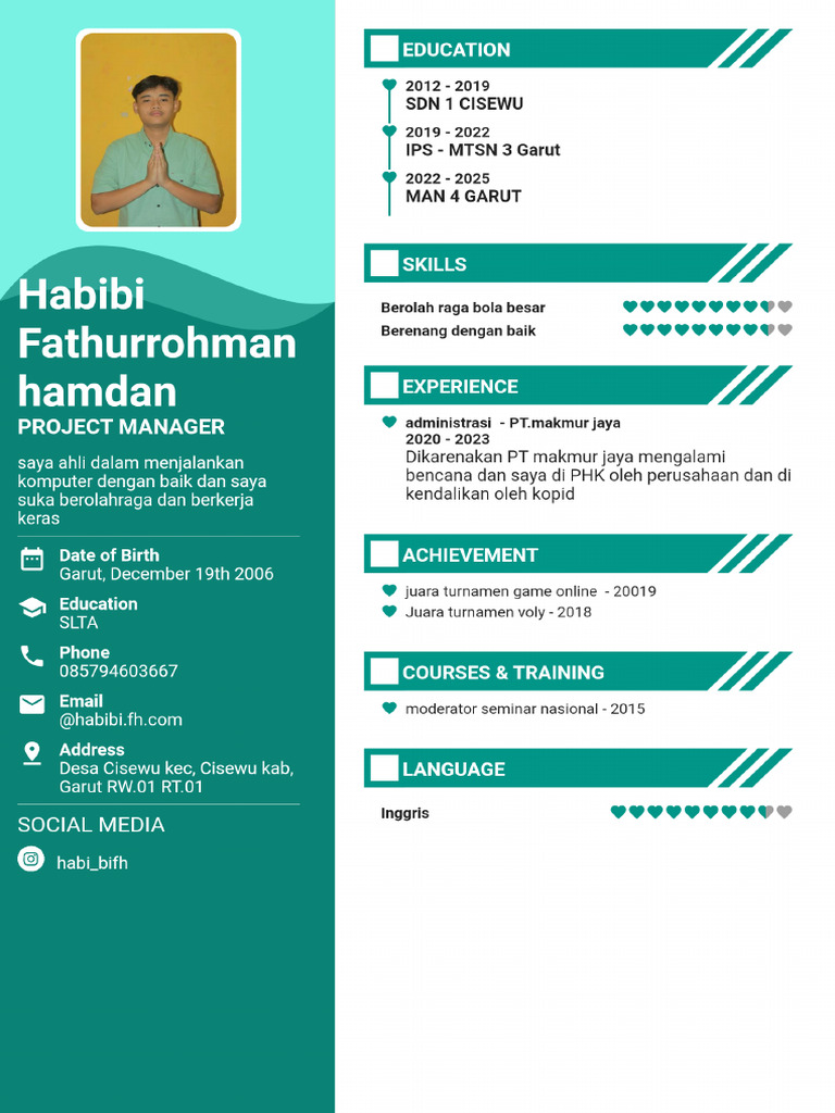 CV Habibi | PDF