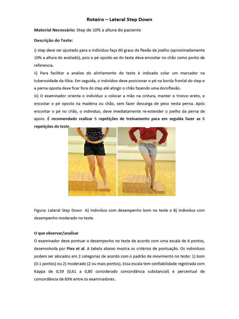TESTE 2 - Step Down | PDF