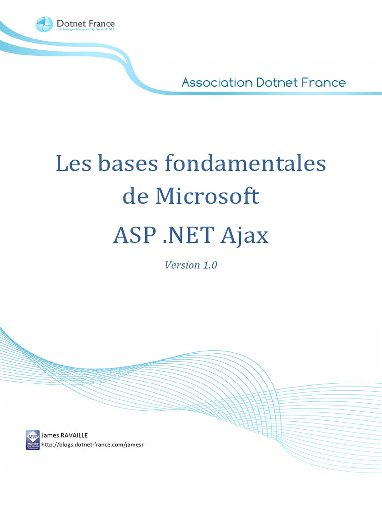 Les Bases Fondamentales de Microsoft ASP - Net Ajax | PDF